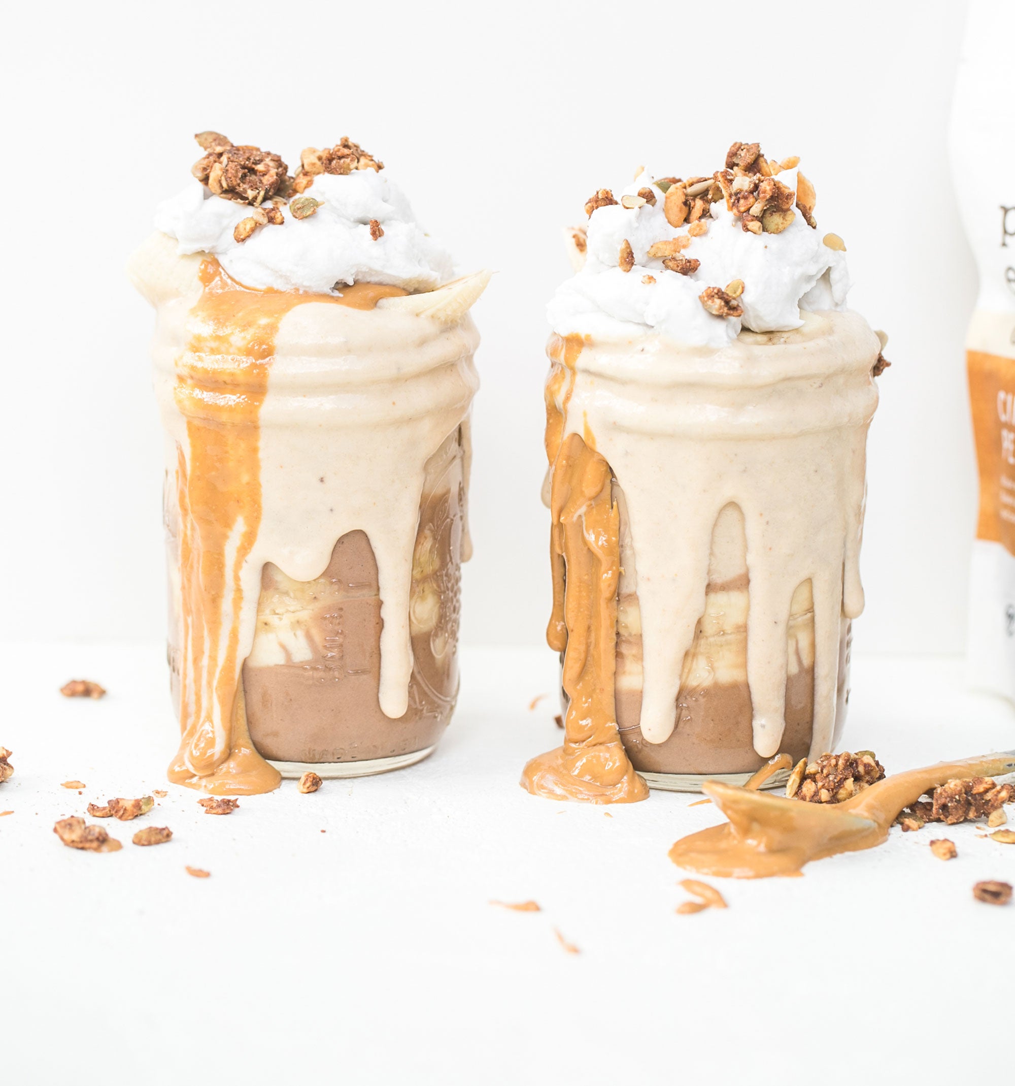 Vegan Reese's Chocolate Peanut Butter Milkshake Recipe