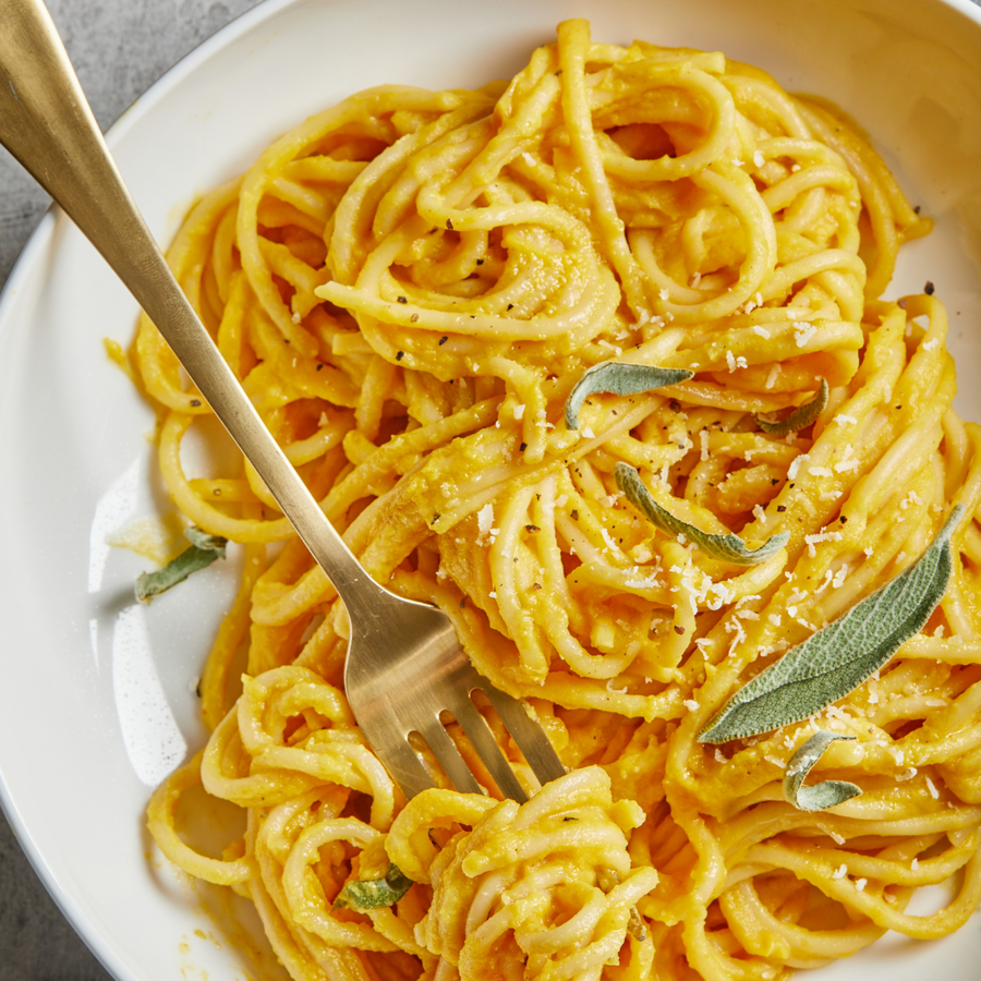 Brown Butter Acorn Squash Pasta