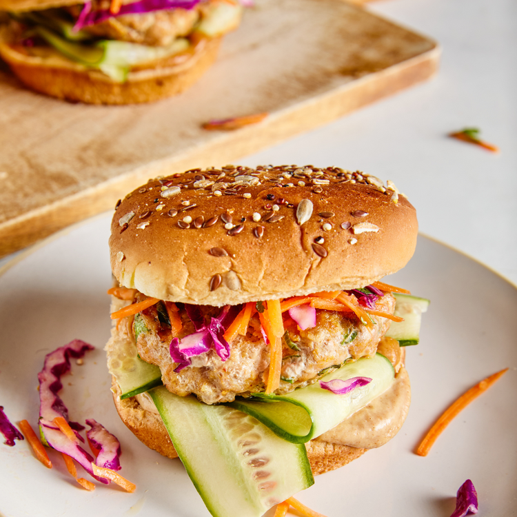 Thai Turkey Burgers