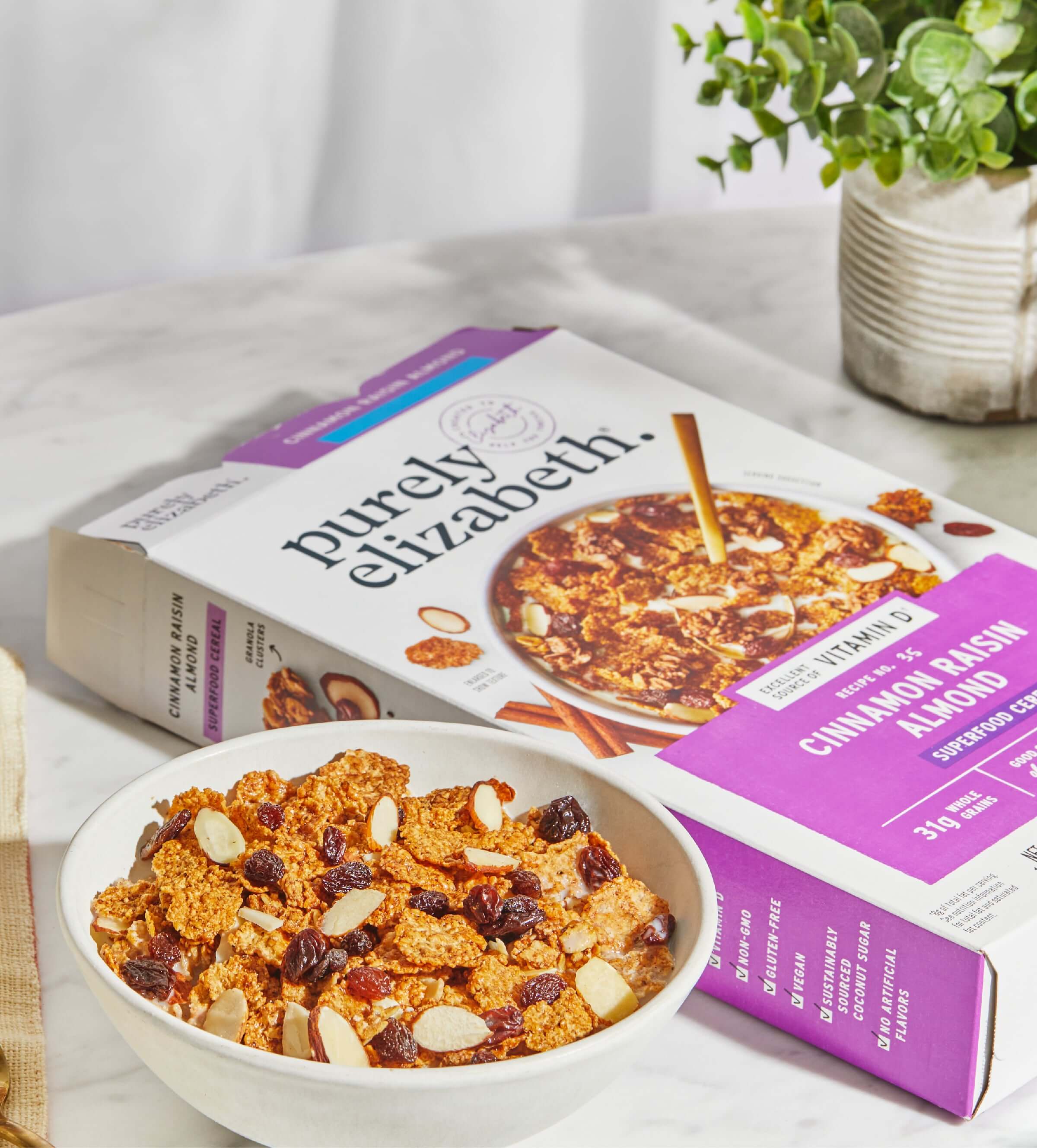 Superfood Cereal | Cinnamon Raisin Almond with Vitamin D